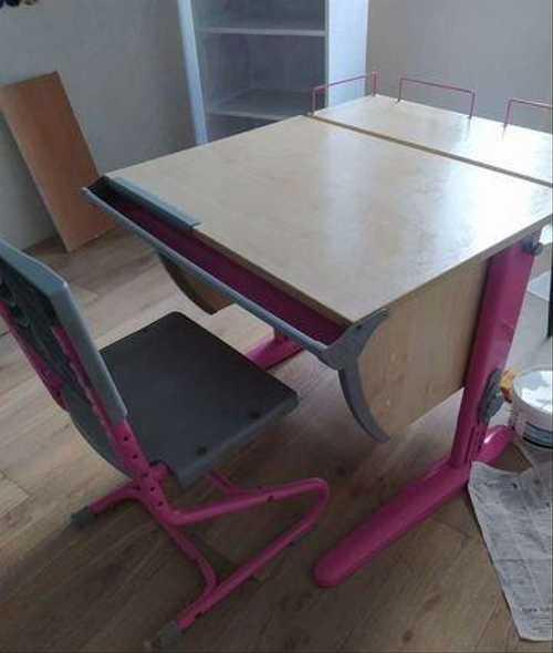 Стол и стул для школьника дэми