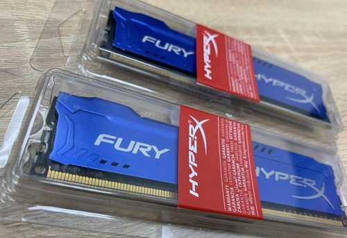 HyperX Fury 2x4Gb / DDR3 1600 мгц