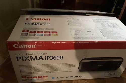 Принтер струйный Canon pixma IP3600