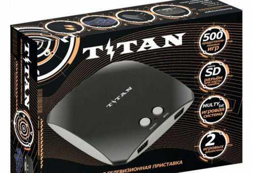 Приставка Денди и Сега Магистр Titan 500 игр черны