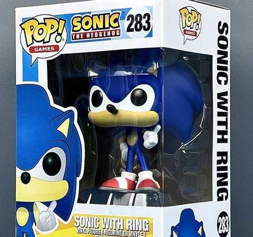 Funko Pop Games 283 Sonic The Hedgehog with Ring