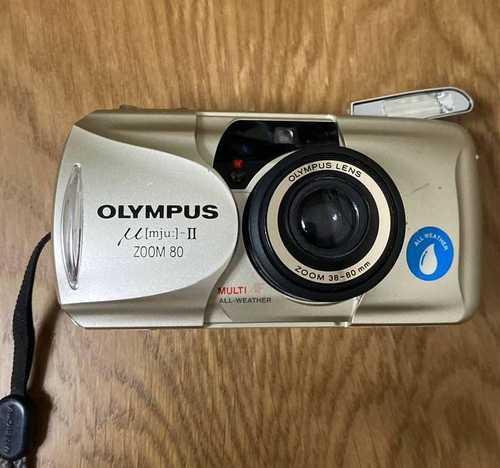 Пленочный фотоаппарат olympus mju ii zoom 80