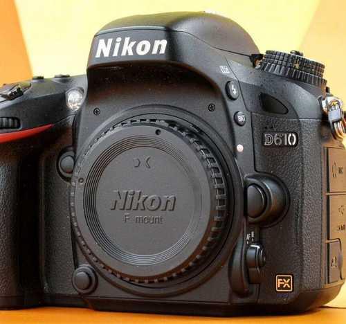 Фотоаппарат Nikon D610 body