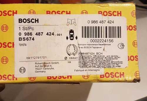 Bosch Колодки тормозные барабанные