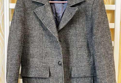 Шерстяное пальто мужское 46-48