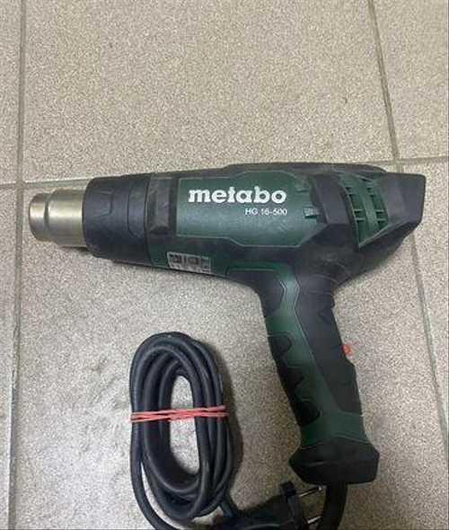 Фен строительный metabo hg 16-500