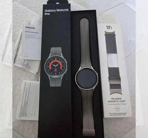 Часы мужские samsung watch 5 pro