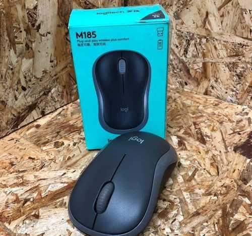 Мышь беспроводная Logitech M185 Gr