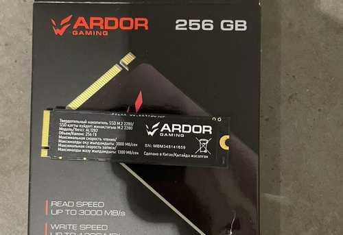 Ssd m2 ardor gaming ally 256gb (50 часов)