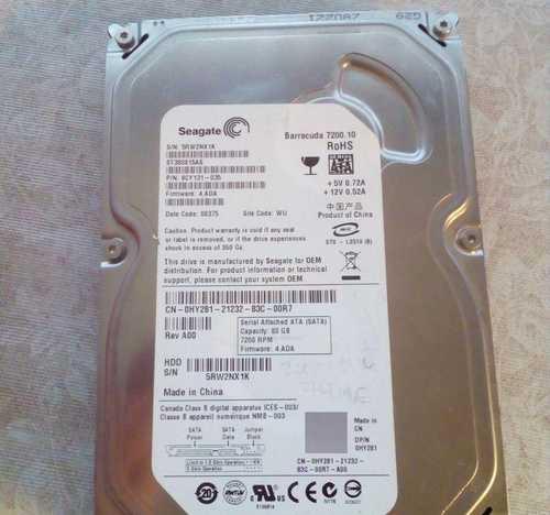 Жёсткий диск hdd