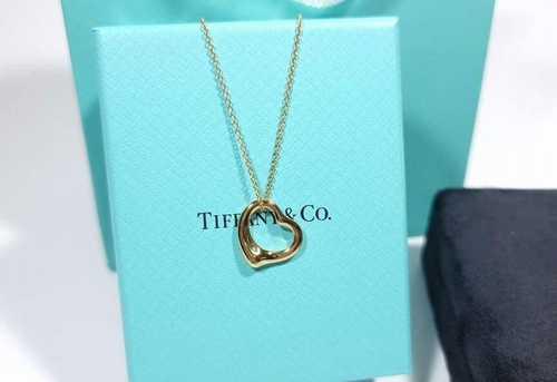 Кулон подвеска Tiffany & Co Open Heart Сердце