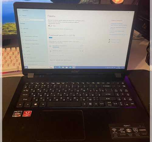 15.6" Acer Aspire 3 A315-42, Ryzen 3, RAM 8 ГБ, 256 ГБ, Radeon RX Vega 3
