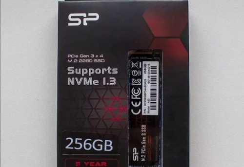 256 гб SSD M.2 Silicon Power P34A80