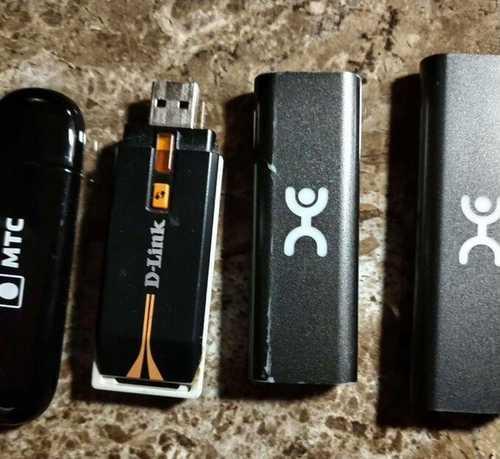 USB модемы Yota, D-Link, МТС