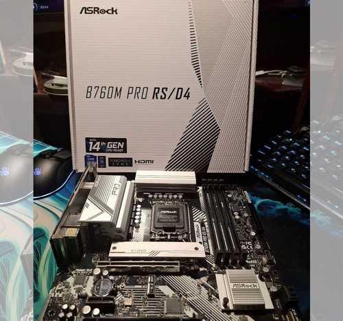 Материнская плата ASRock B760M Pro RS/D4