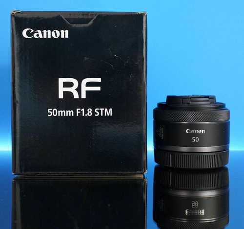 Canon RF 50mm F1.8 STM черный