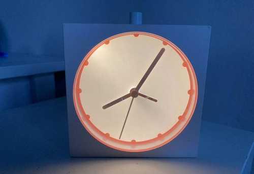 Часы Икеа Байк с подсветкой