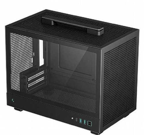 R-CH160-bkngi0-G-1, Корпус пк без блока питания/ Deepcool Case CH160 Black