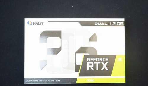 Palit GeForce RTX 3060 dual 12 гб