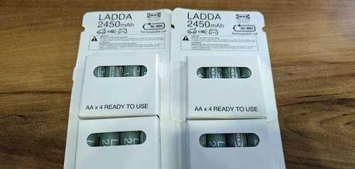 Аккумуляторы AA IKEA ladda 2450mAh
