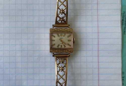 Продаю золотые часы «Чайка» СССР