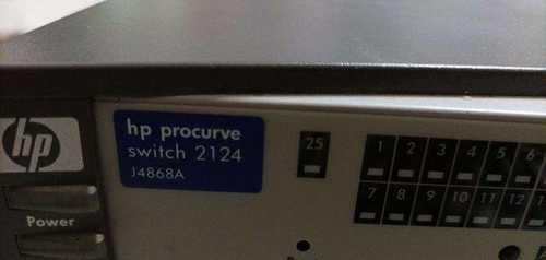 Hp procurve switch 2124 j4868a