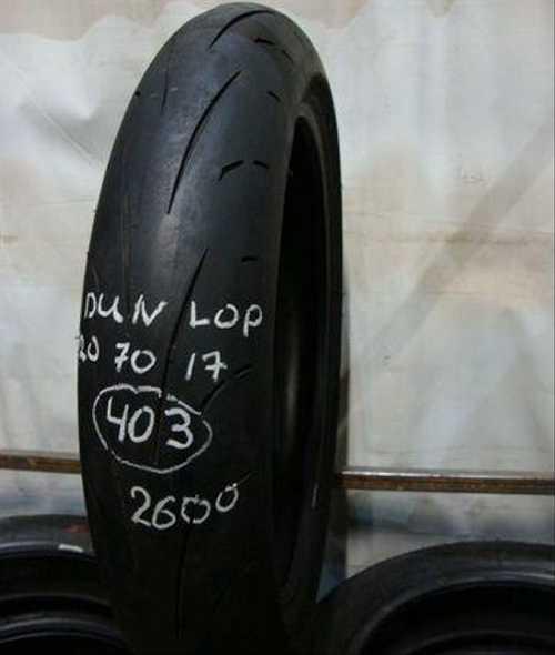 Мотошина 120 70 R17 Dunlop в идеале № 403
