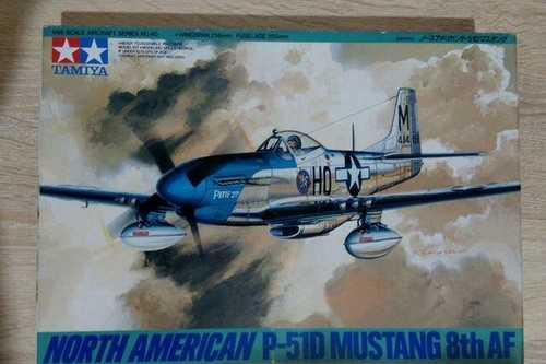 Сборная модель самолета P-51D Mustang 1:48 Tamiya