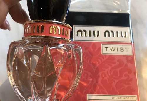 Miu miu twist парфюмерная вода 30 ml