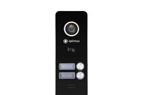 Панель видеодомофона Optimus DSH-1080/2 (Черный)