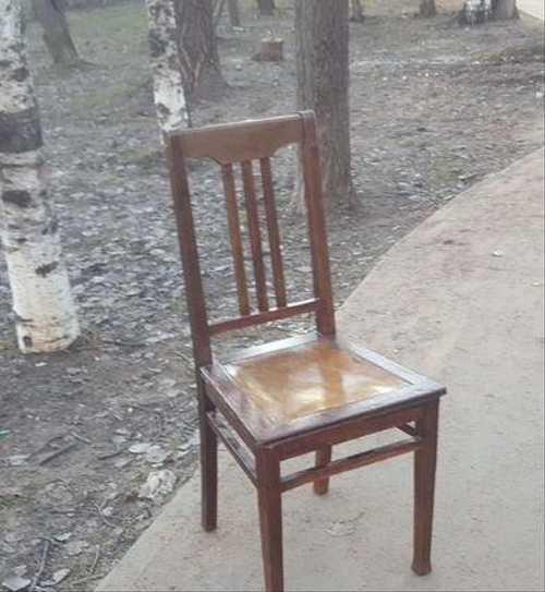 Винтажный дубовый стул СССР
