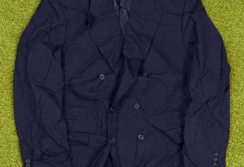 Двубортный винтажный пиджак Roderick Charles р-р52