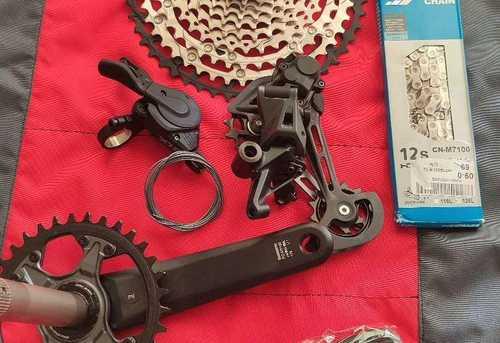 Групсет Groupset Shimano SLX M7100, 10-51т, 12 ск