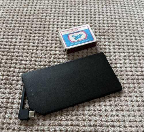 Ультратонкий внешний аккумулятор USB-C 5000mAh