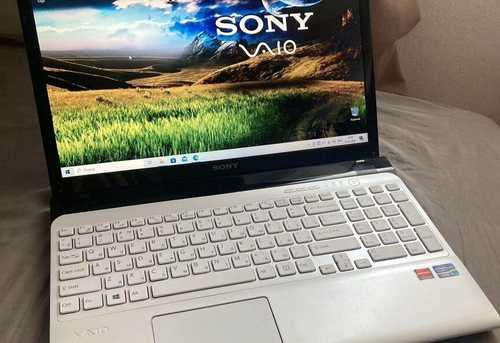 Белоснежный Sony Vaio core i5 в идеале