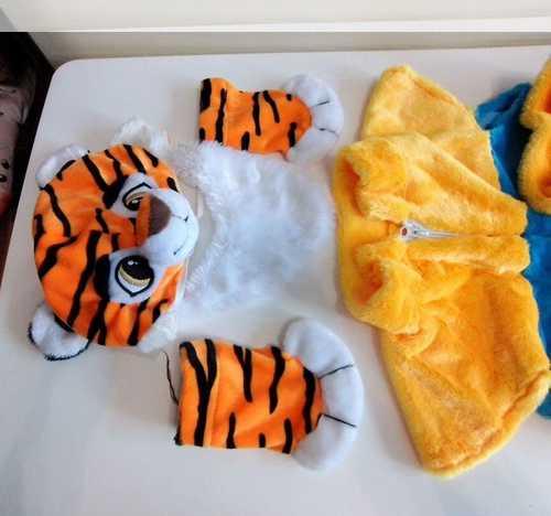 Тигр, снеговик, новогодний костюм