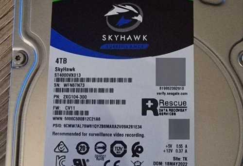 Жесткий диск 4TB seagate ST4000VX013