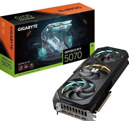 GigaByte GeForce RTX 5070 gaming OC 12G 2625MHz