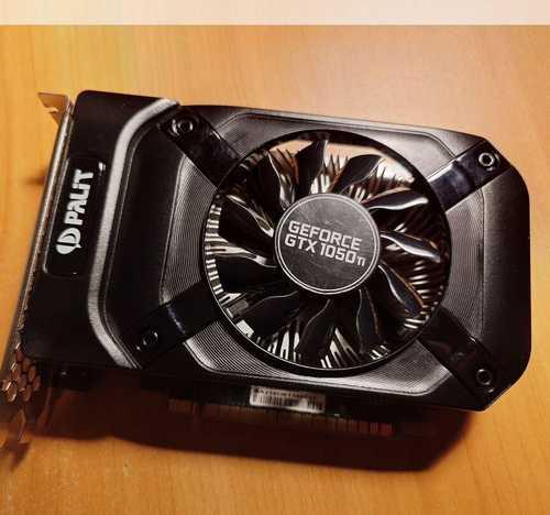 Видеокарта Palit GeForce GTX 1050 Ti StormX 4GB DD