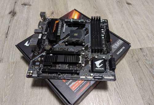 Материнская плата gigabyte aorus b450m (AM4)