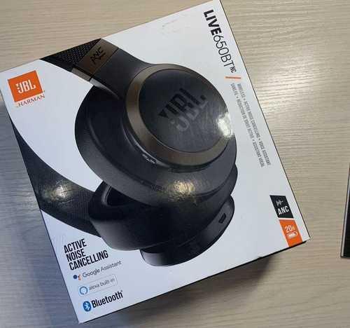 Беспроводные наушники jbl 650btnc черного цвета