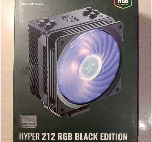 Cooler master hyper 212 rgb black edition