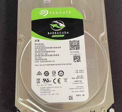 Жесткий диск Seagate Barracuda 4TB