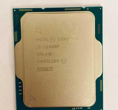 Процессор intel core i5 12400f