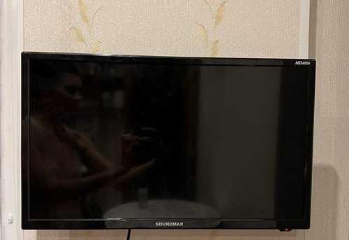 Телевизор smart tv soundmax 24"