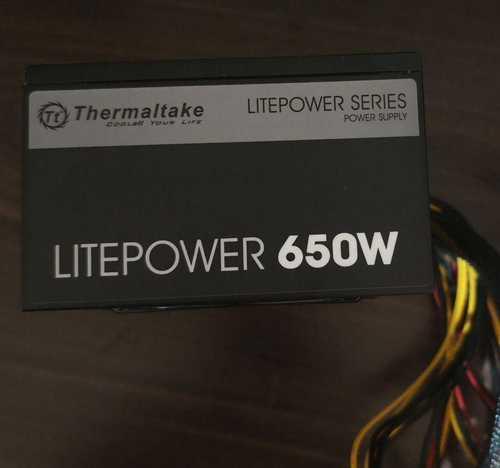Блок питания thermaltake 650w