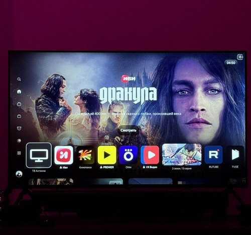 43” Телевизор Tuvio 4К ultra HD на платформе YaOS