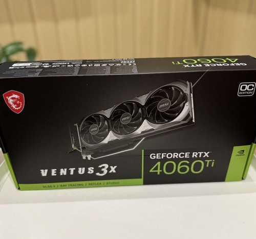 Видеокарта msi geforce rtx 4060ti