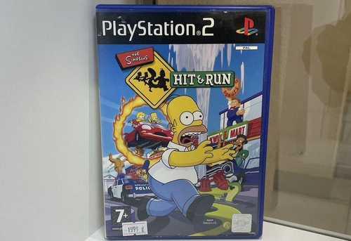 The Simpsons Hit Run ps2