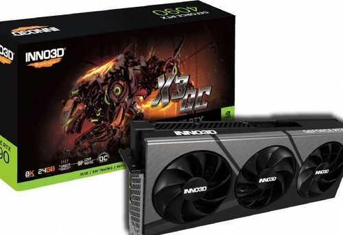 Видеокарта inno3D Geforce RTX 4090 X3 OC 24Gb